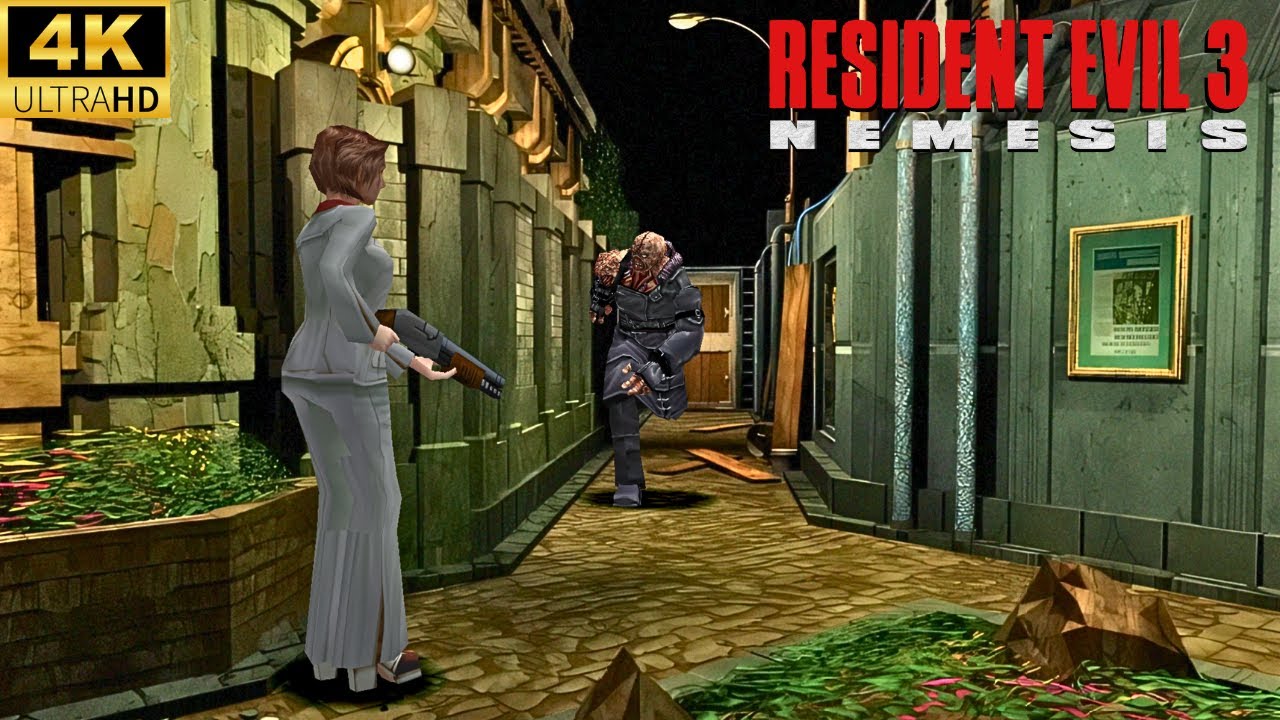Resident Evil 3 1999 Nemesis Original - Killing The Nightmare Boss ...