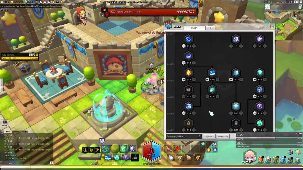 (Outdated) Knight endgame builds | Maplestory 2 CBT2 - YouTube