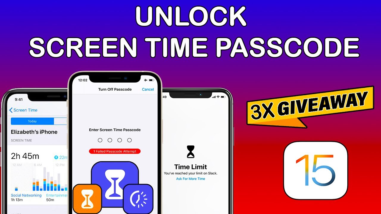 Forgot IPhone Screen Time Passcode How To Remove Reset Screen Time Passcode On IPhone iPad IOS Forgot IPhone Screen Time Passcode How To Remove Reset Screen Time Passcode On IPhone iPad IOS