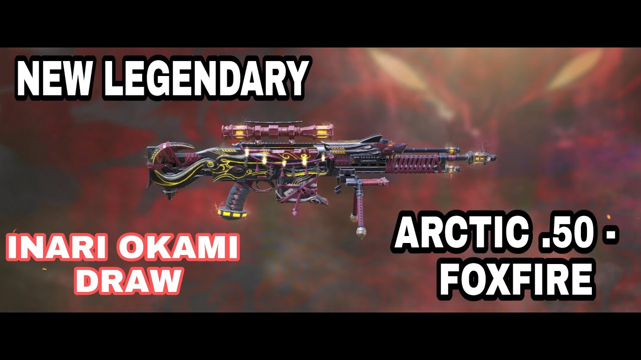 *NEW* INARI OKAMI DRAW | CODM | NEW LEGENDARY ARCTIC .50 - FOXFIRE - YouTube