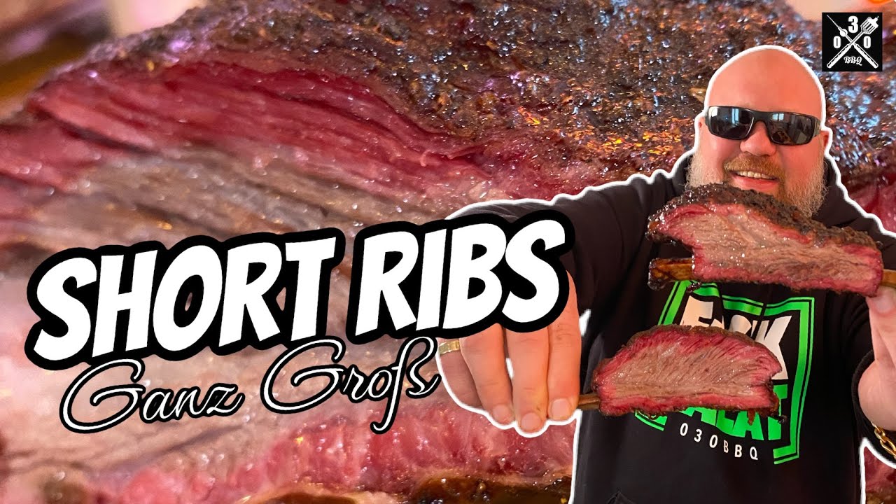 Beef SHORT Ribs low and slow der US Klassiker - 030 BBQ - YouTube