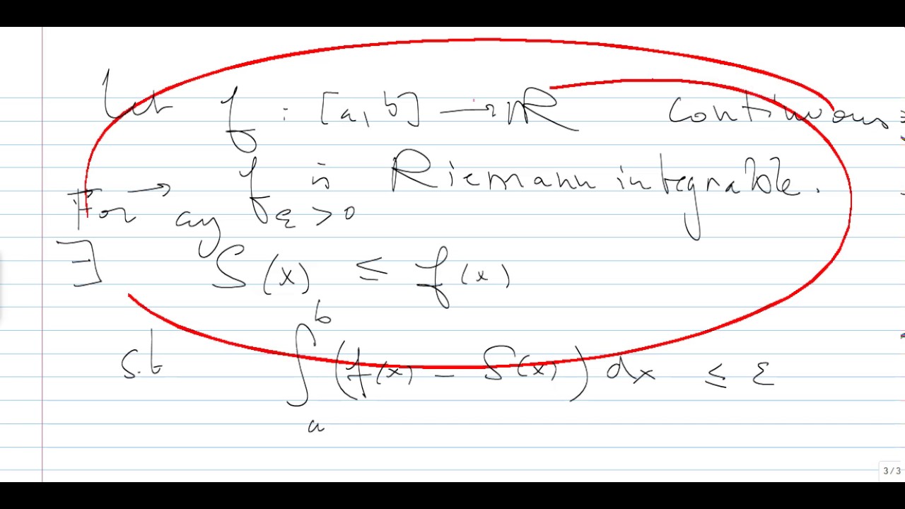 Riemann-Lebesgue Lemma - YouTube