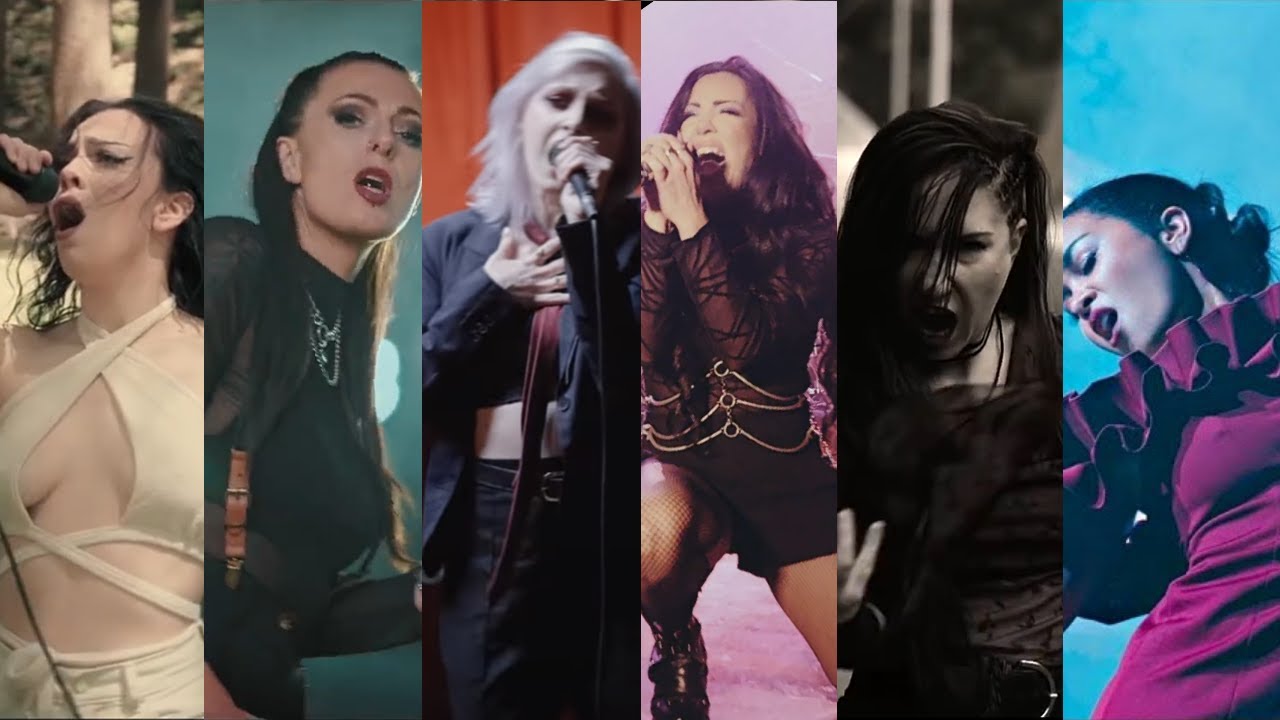 Top 22 Female Fronted Metal Songs Of November (2021) - YouTube