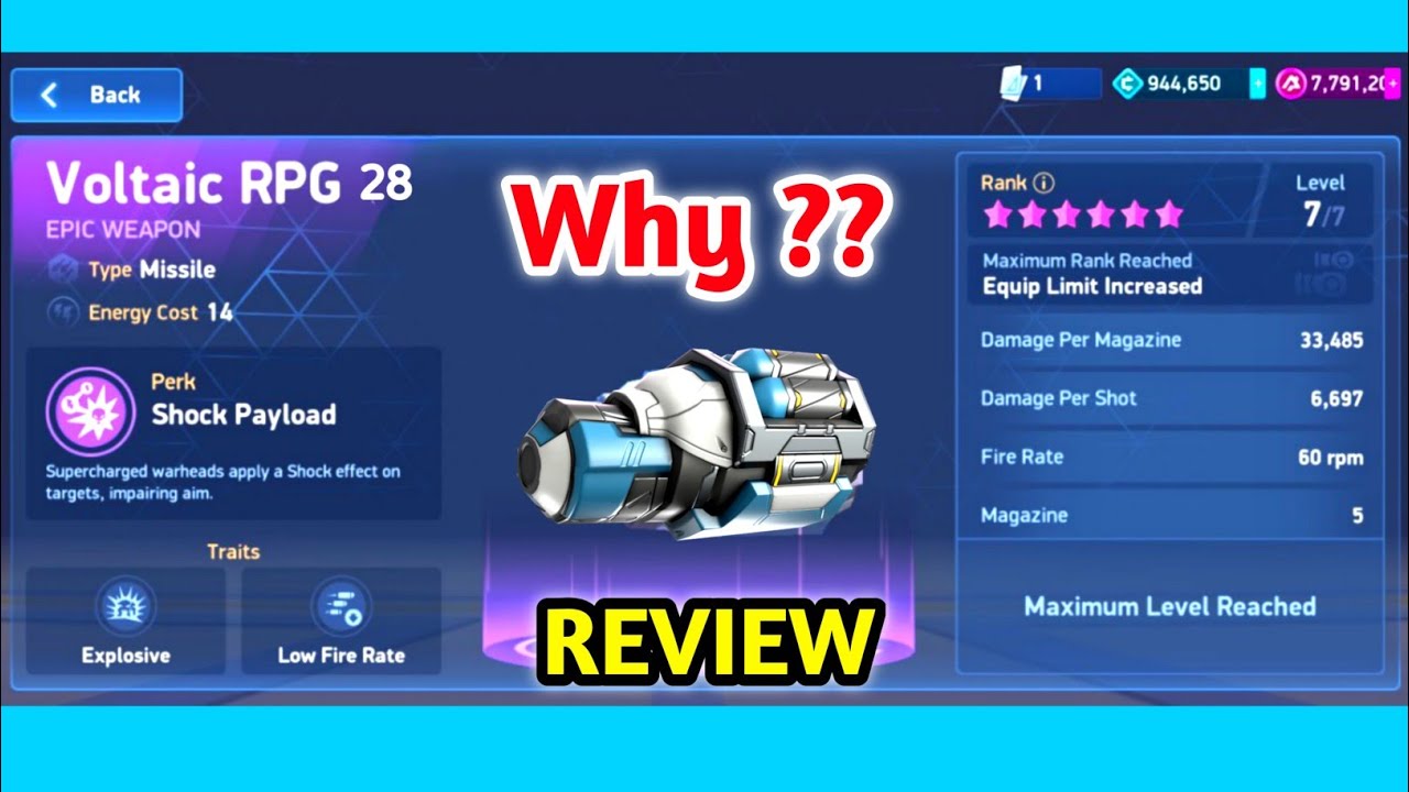 Voltaic Rpg 28 (14+14) Review 😕 | Mech Arena - YouTube