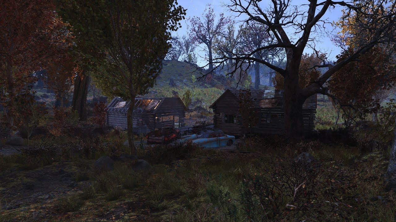 Fallout 76 Surveyal Project 03 - Forest 02 - Groves Family Cabin - YouTube