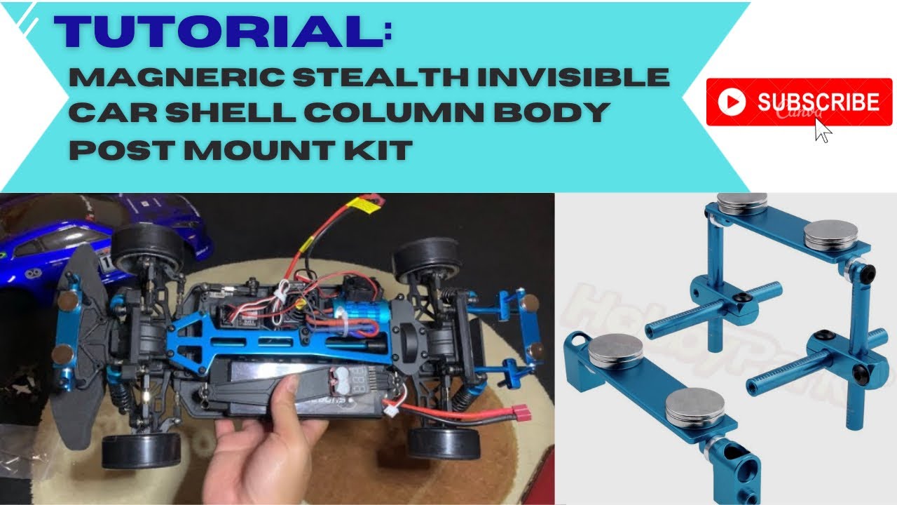 Tutorial: How to install Magnetic Stealth Invisible Car Shell Column ...