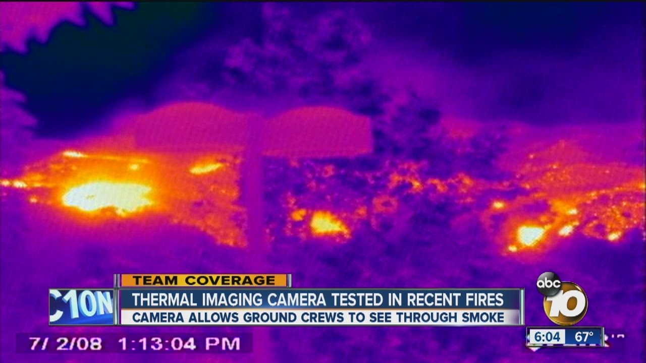New thermal imaging cameras make first apperance on San Diego fire ...