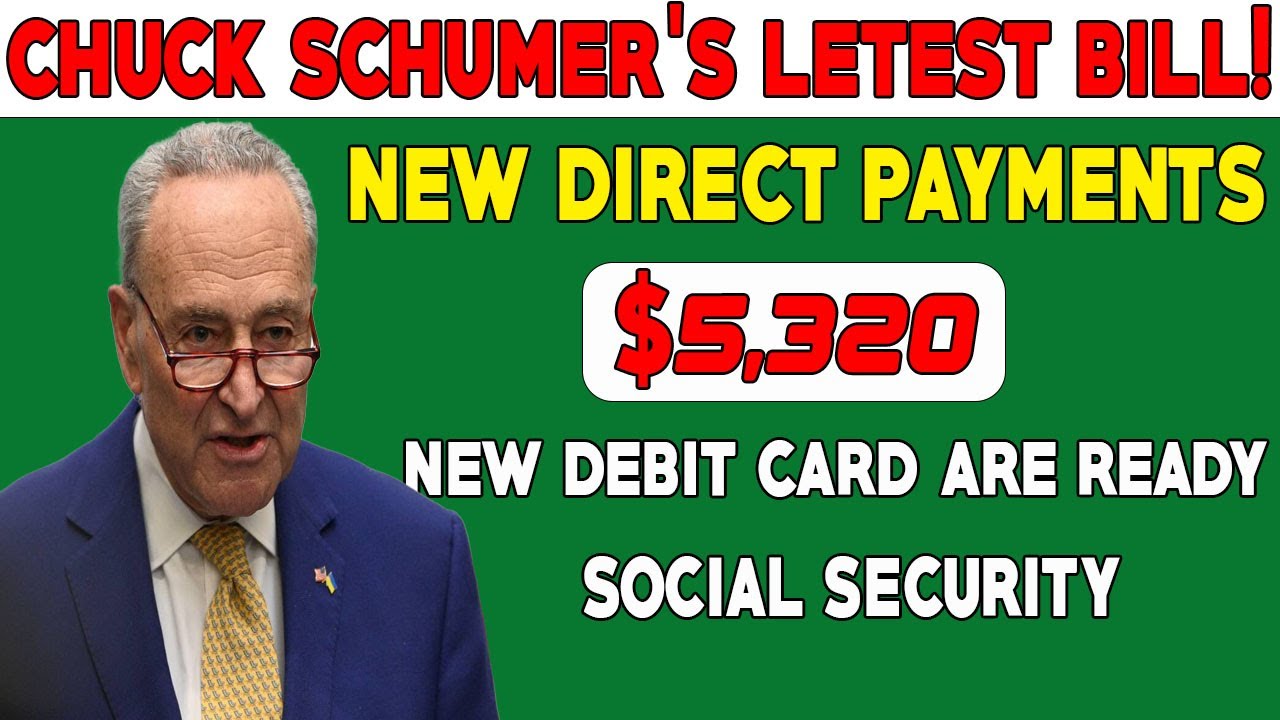 Schumer Proposes $5,320 Direct Payments for Social Security, SSI, SSDI ...