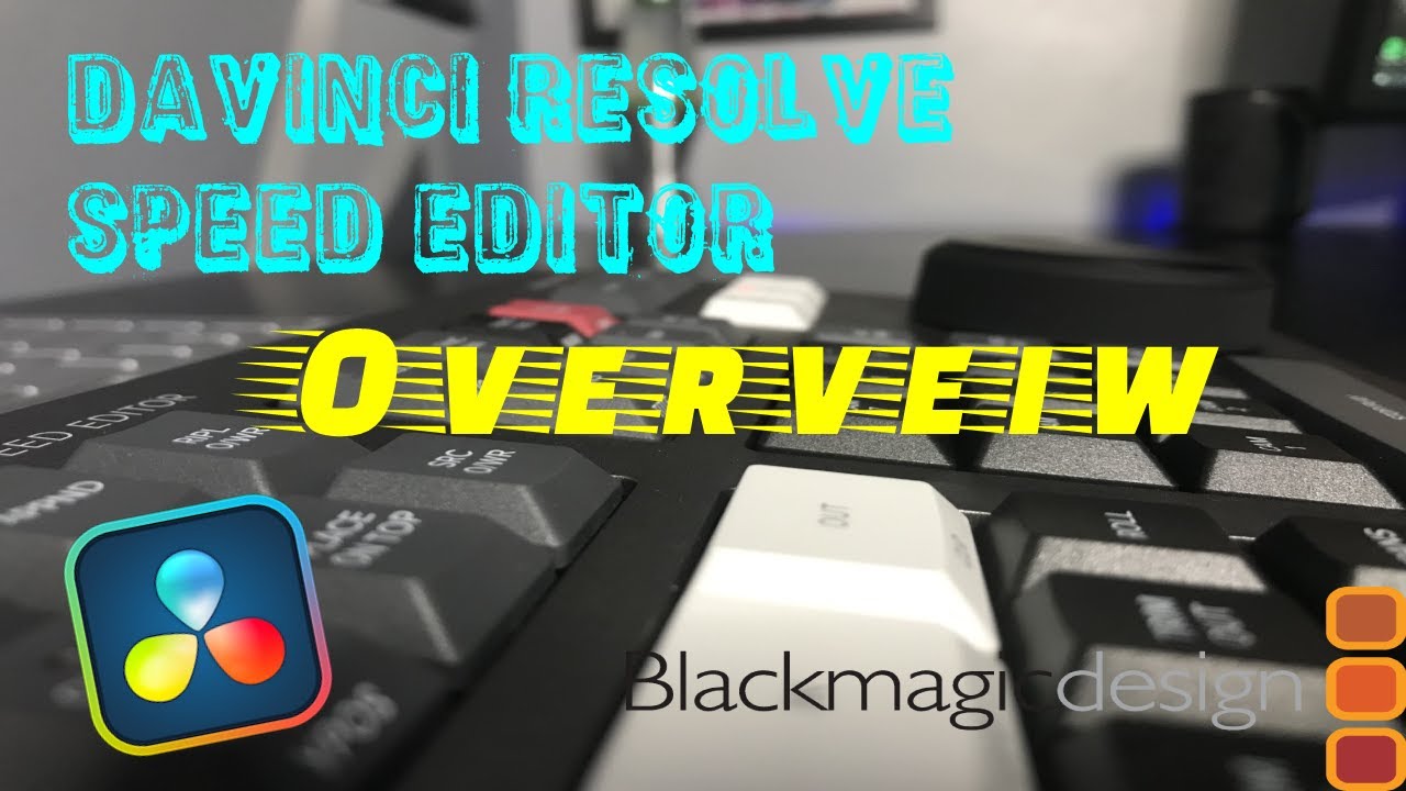 Davinci Resolve Speed editor Overview - YouTube