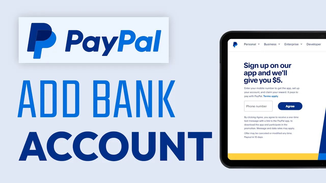 How To Add Bank Account in PayPal - (2025) Business Account Nhm1jYN6m5k ...