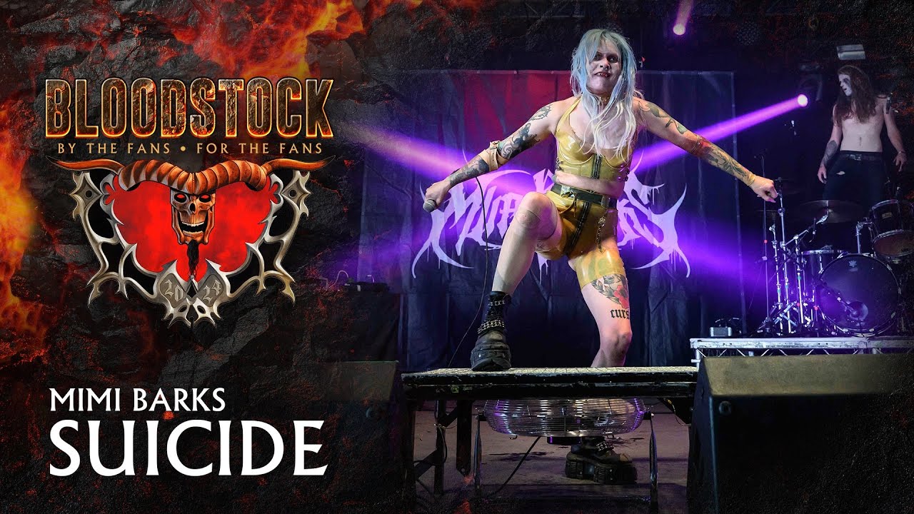🎤 MIMI BARKS Live: "Suicide" at Bloodstock 2024! 🔥💀 #TrapMetal # ...