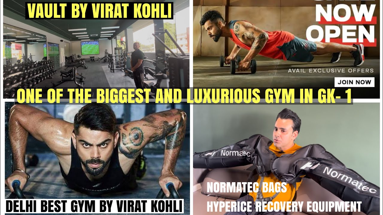 VAULT BY VIRAT KOHLI GK-1 PACIFIC SPORTS COMPLEX | VAULT GYM BY VIRAT ...
