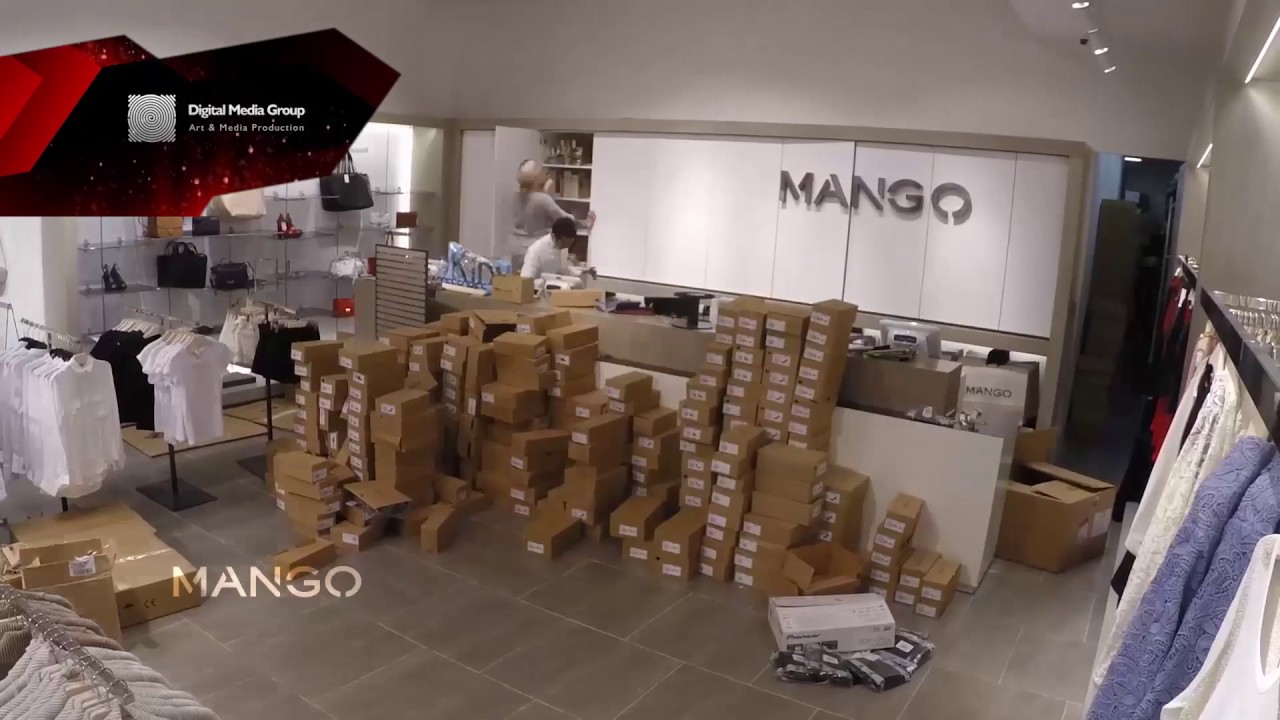 Mango IRAN Branch Preparation & Opening Timelapse view in PALLADIUM ...