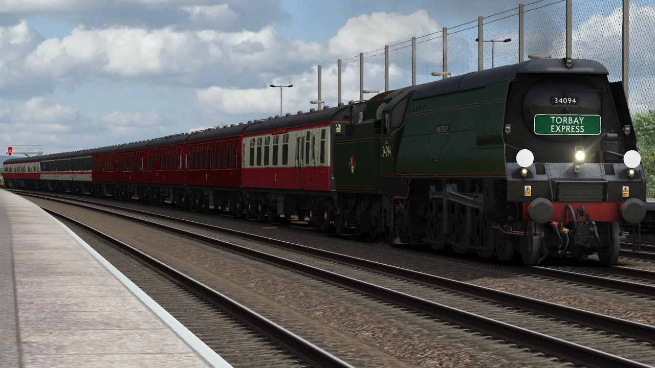 The Torbay Express with E3150, 50017, 34094 and 7827 - May 24th 2024 ...