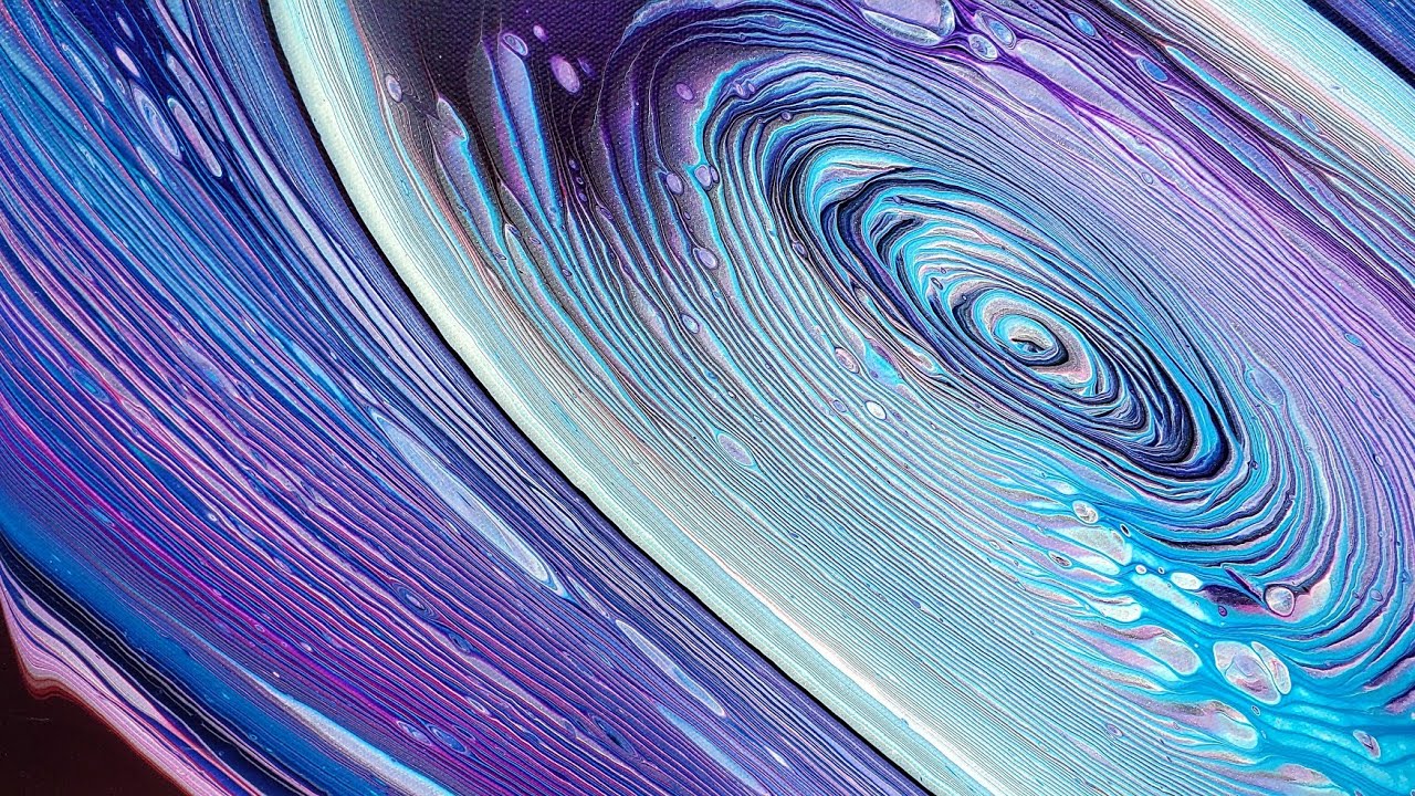 Curved Edge of the Galaxy 💫 Exploring Negative Space and Repouring ...