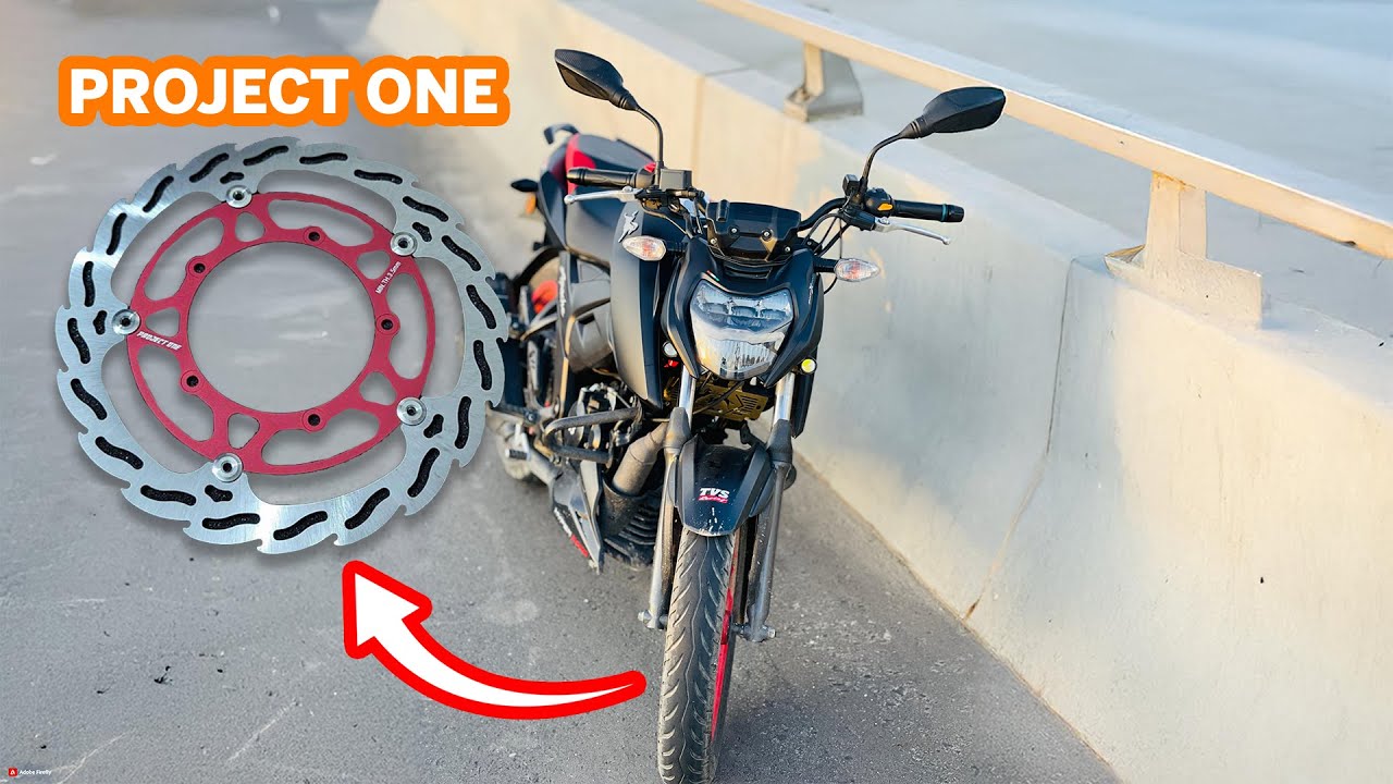 4V Fi ABS With Project One Front and Rear Discs | Moto Vlog | SR ...