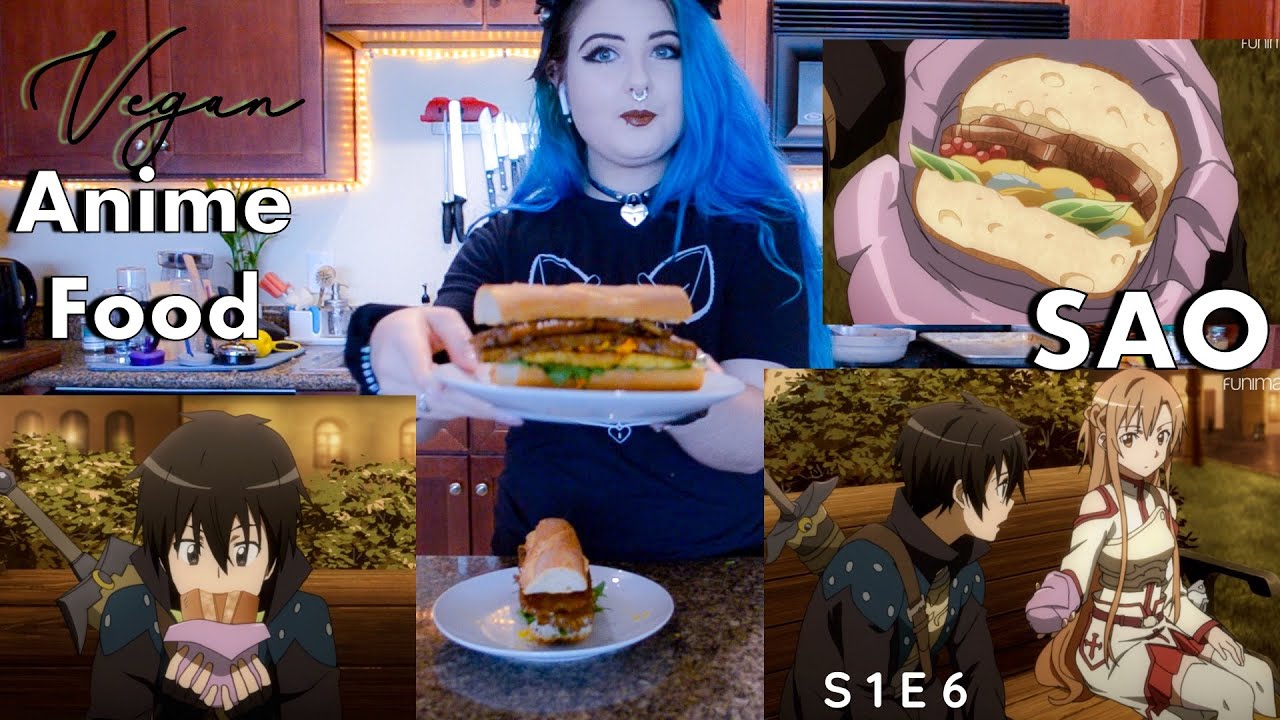Sword Art Online Asuna's Sandwich | Anime food ep 2 - YouTube