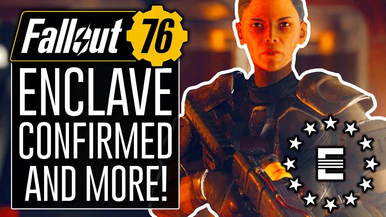 FALLOUT 76 - ENCLAVE CONFIRMED! How Factions Work in FO76!?! - YouTube