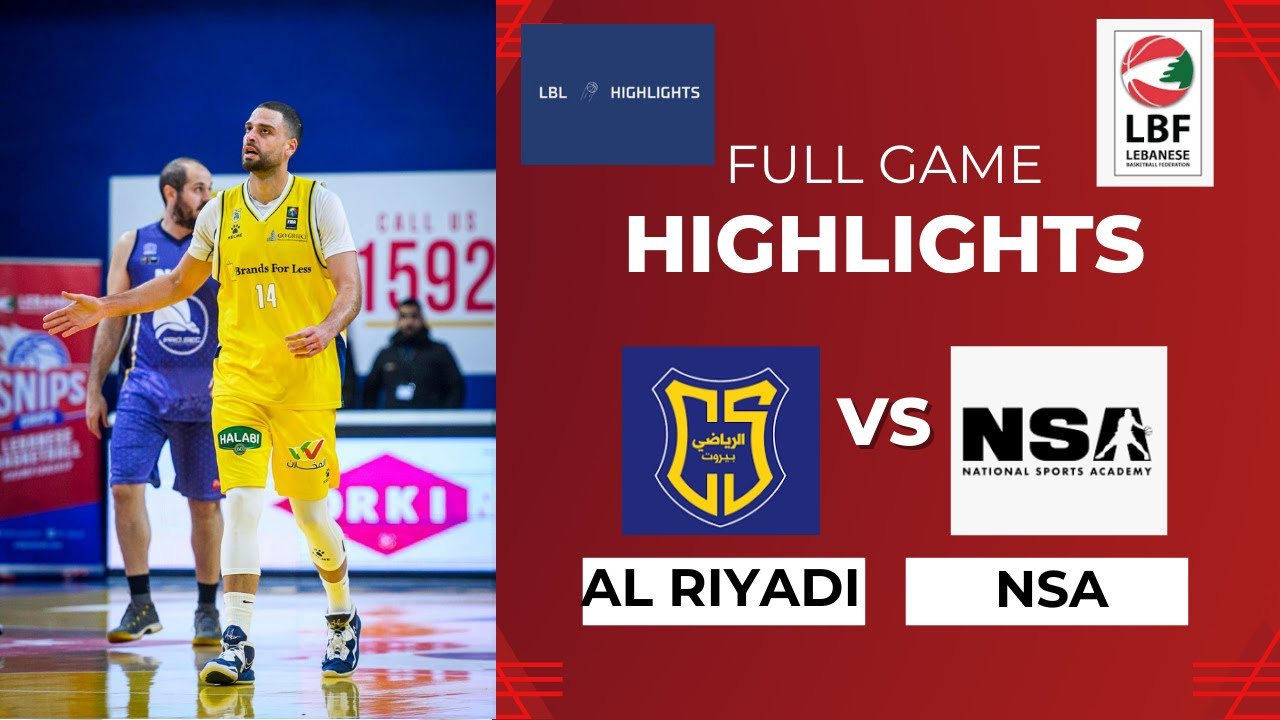 Al Riyadi vs NSA Full Game Highlights FInal 8 Game 1 - YouTube