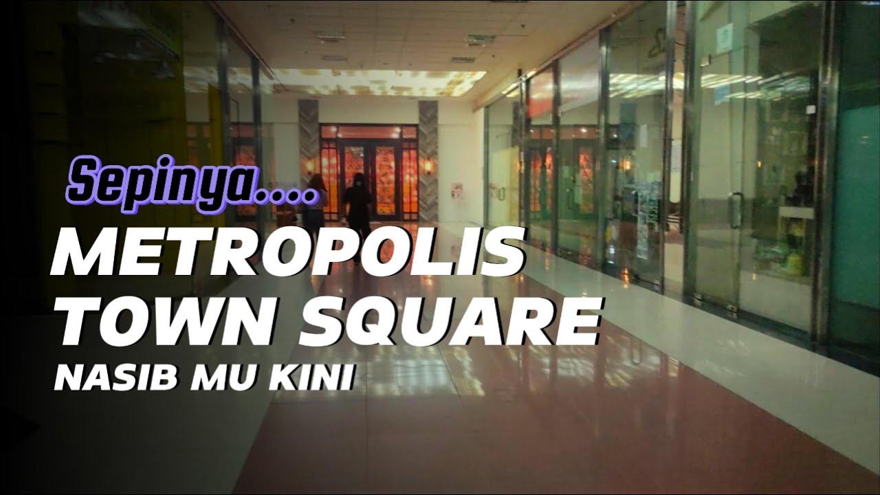 SEPI BANGET ! Kisah Senja Di Metropolis Town Square Tangerang | Antara ...