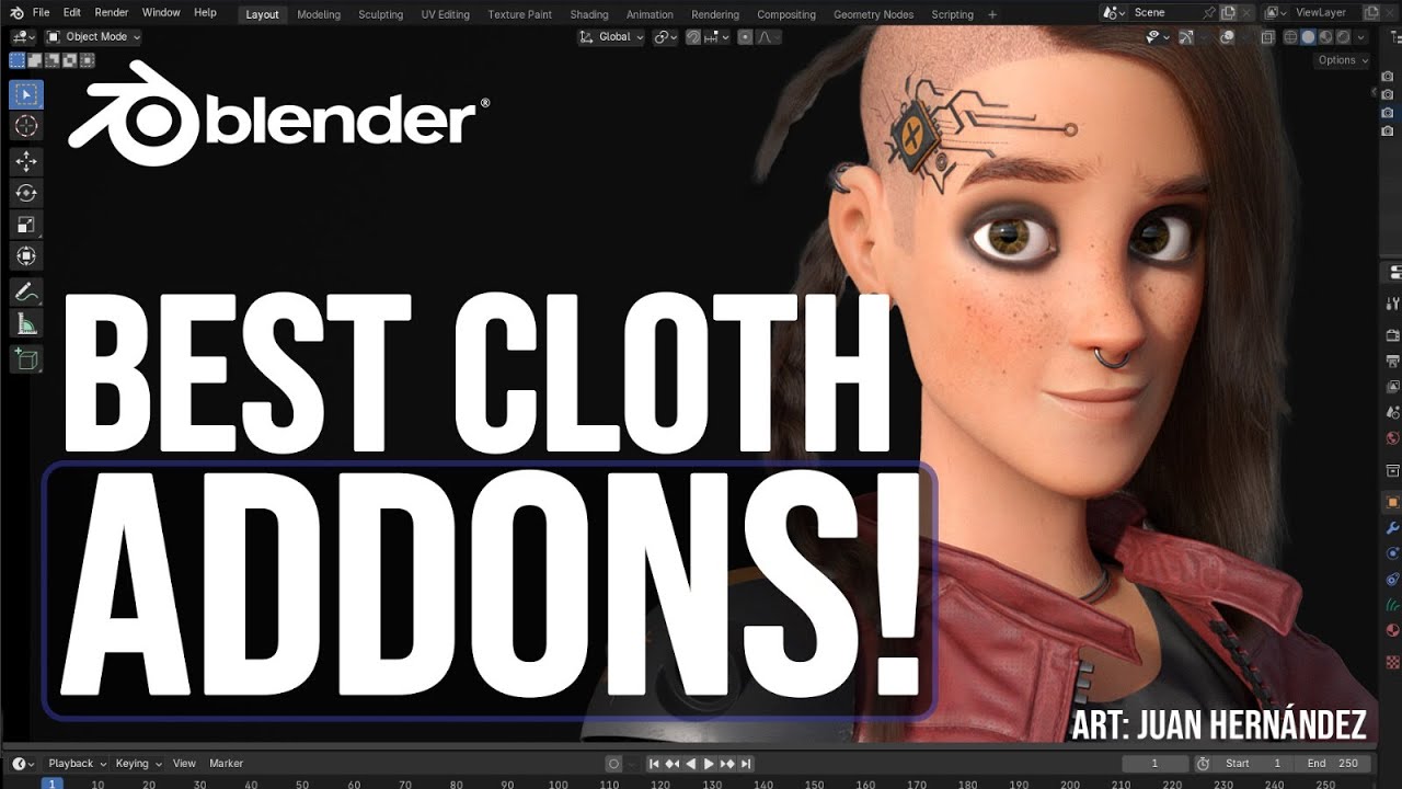 Blender Cloth Simulation & Effects For 2025! - YouTube