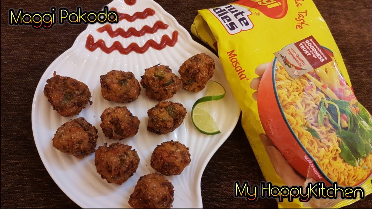 Maggi Pakoda Recipe In Hindi मैग्गी पकोड़ा Indian Style Pakora Quick ...