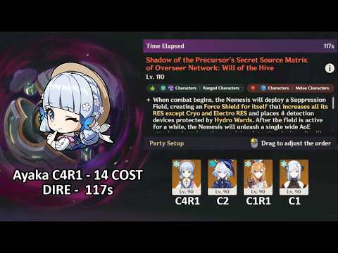 C4R1 Ayaka - DIRE Ball | Stygian 6.7/Luna VIII | Genshin Impact
