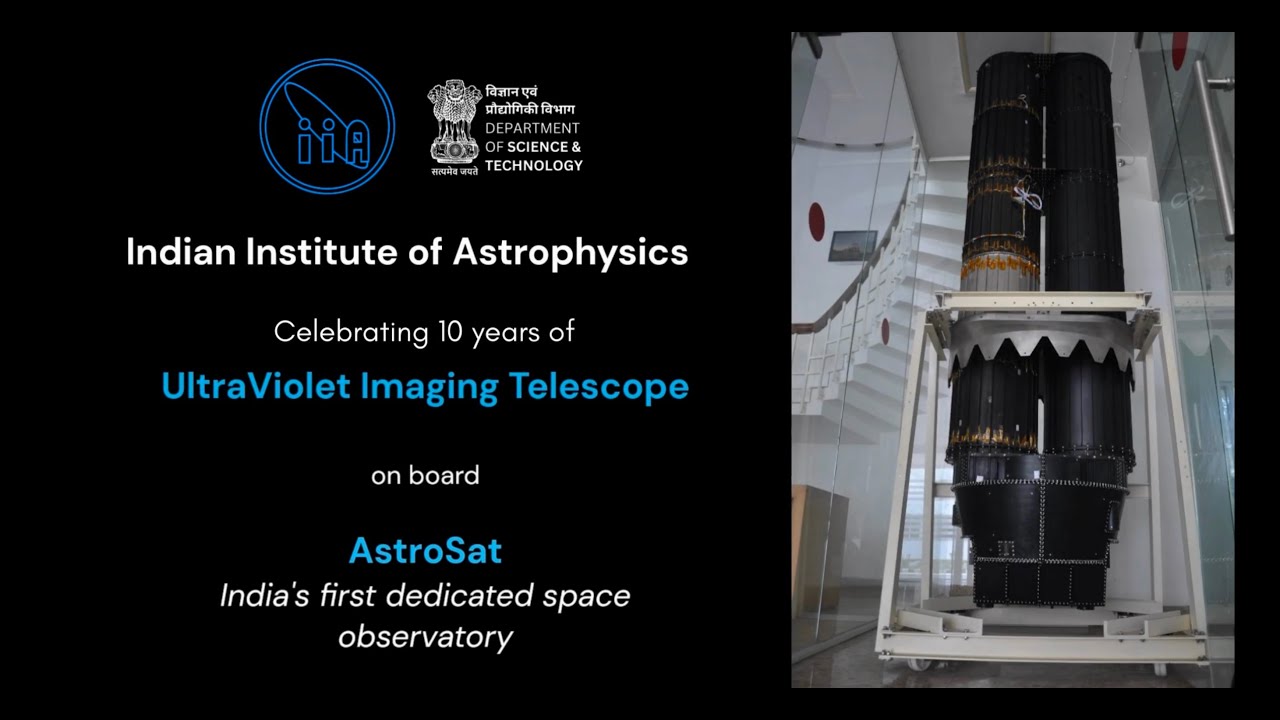 10 years of the UltraViolet Imaging Telescope on AstroSat - the journey ...