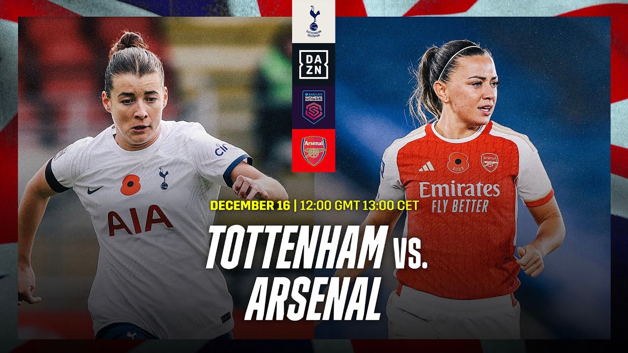 Tottenham Hotspur vs. Arsenal | Barclays WSL 2023-24 Matchday 10 Full ...
