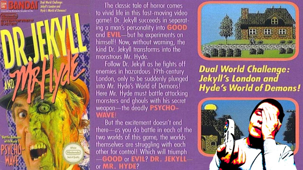 WEEK OF SH*TTY GAMES! Dr.Jekyll and Mr.Hyde NES - YouTube