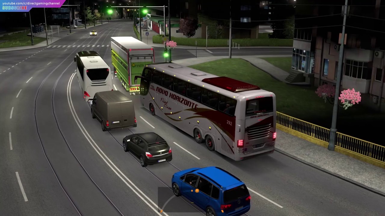 ETS 2 Bus + Passenger Mod - The Unfinished Job in Romania - YouTube