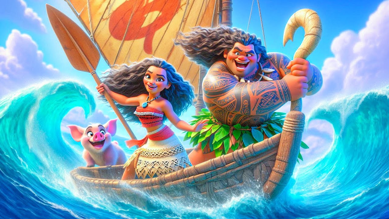 MOANA'S BACK To Fall Into Deep Sleep With You In 3 Minutes🌙 Beautiful ...
