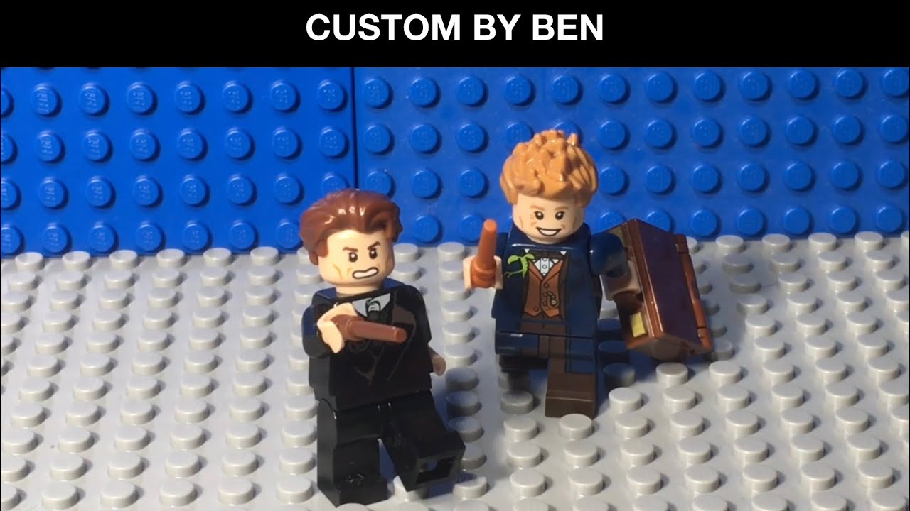LEGO Fantastic Beasts Crimes of Grindelwald CUSTOM Theseus Scamander ...