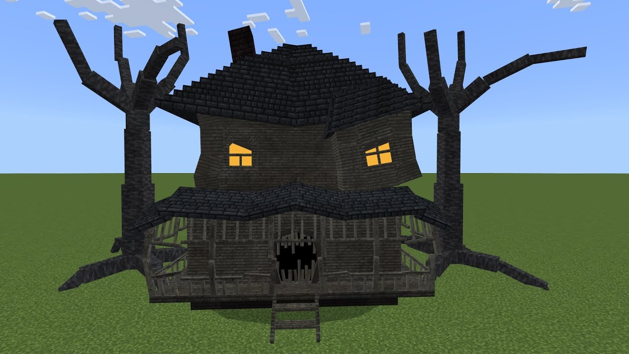 Monster House in Minecraft - YouTube