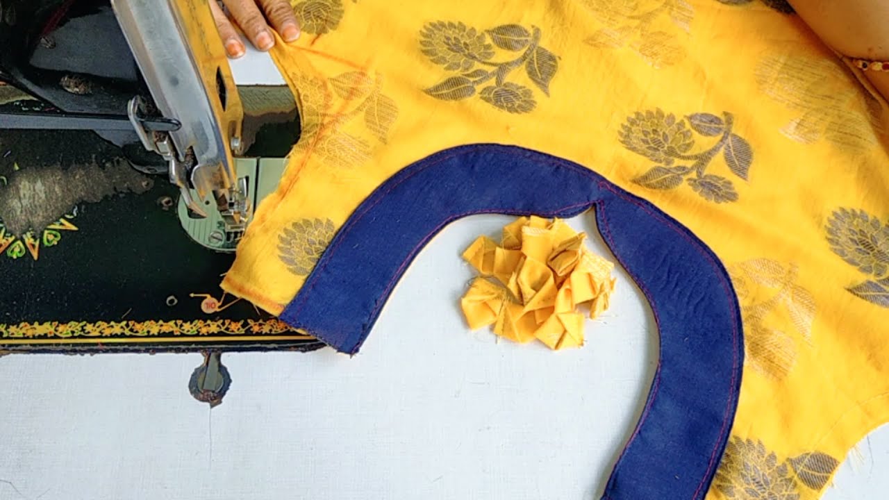 Latest Kurti Neck Design cutting and stitching /Simple Neck Design ...
