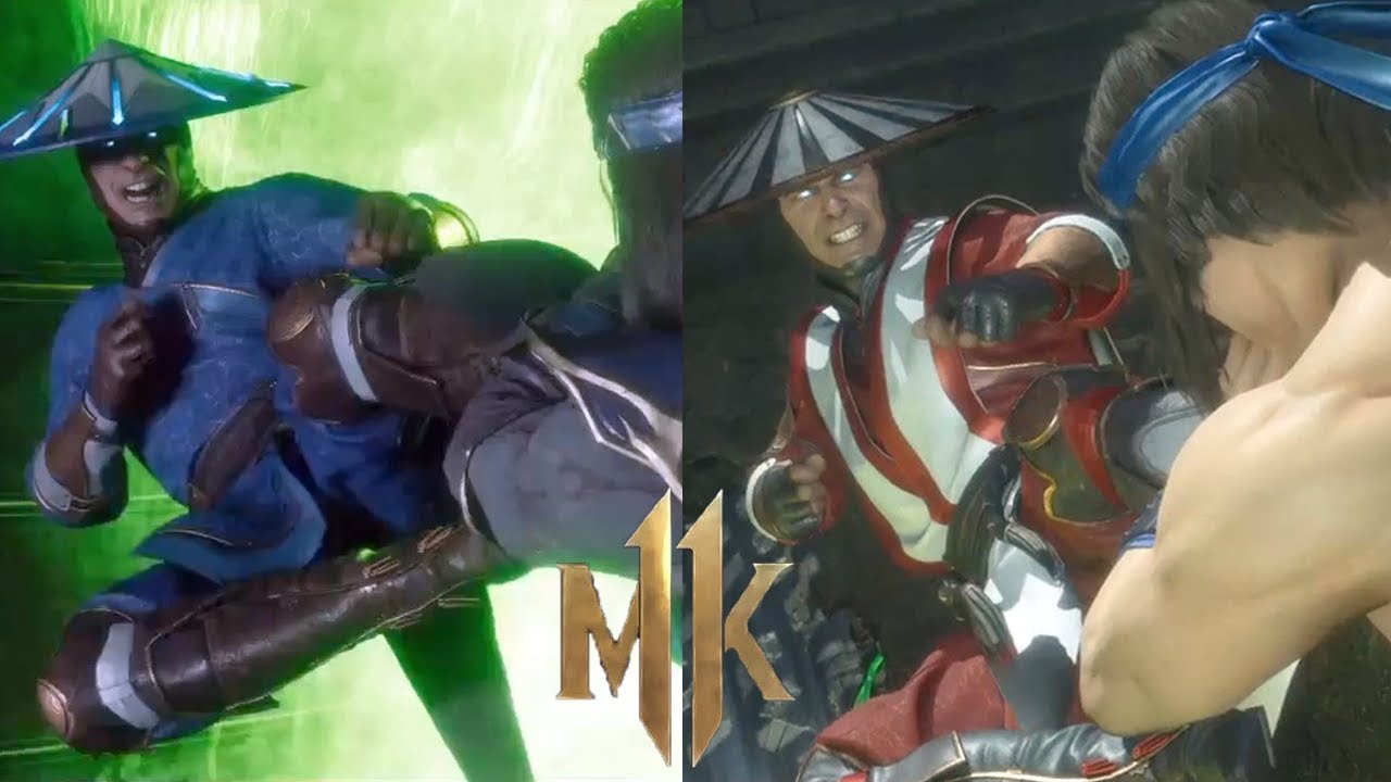 Mortal Kombat 11 - Raiden VS. Liu Kang em Várias Linhas do Tempo ...