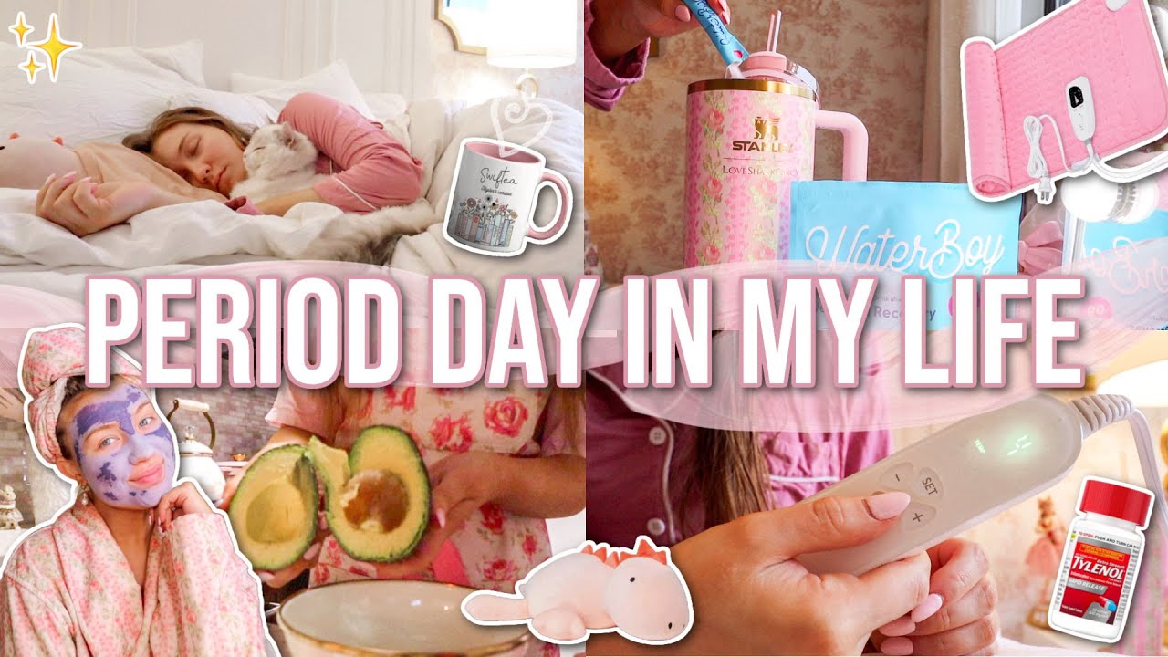 *realistic* Period Day In My Life ️ | Endometriosis Update, Cravings ...
