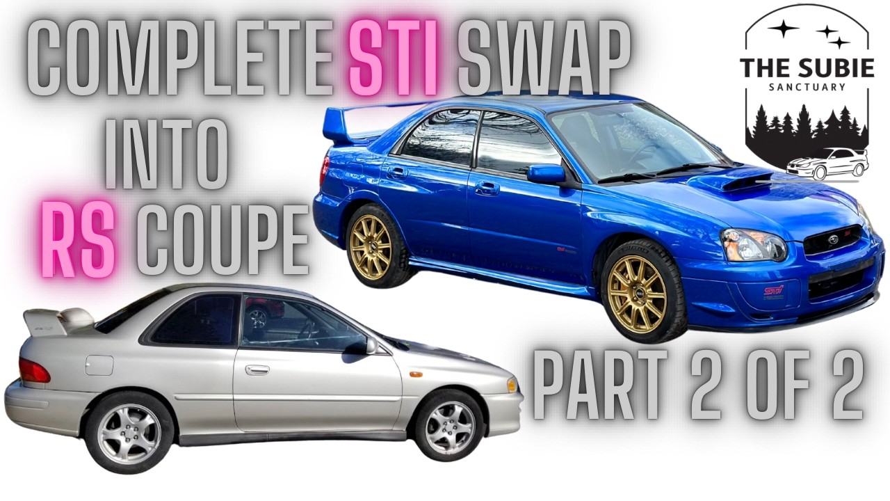 STI Swap Your NA Subaru - GC Coupe - Part 2 of 2 - YouTube