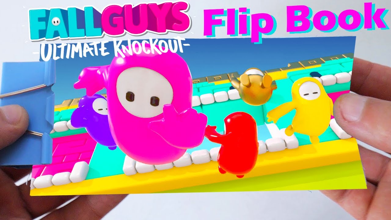 FALL GUYS Funny Moments FLIPBOOK (Fall Guys: Ultimate Knockout) Flip ...