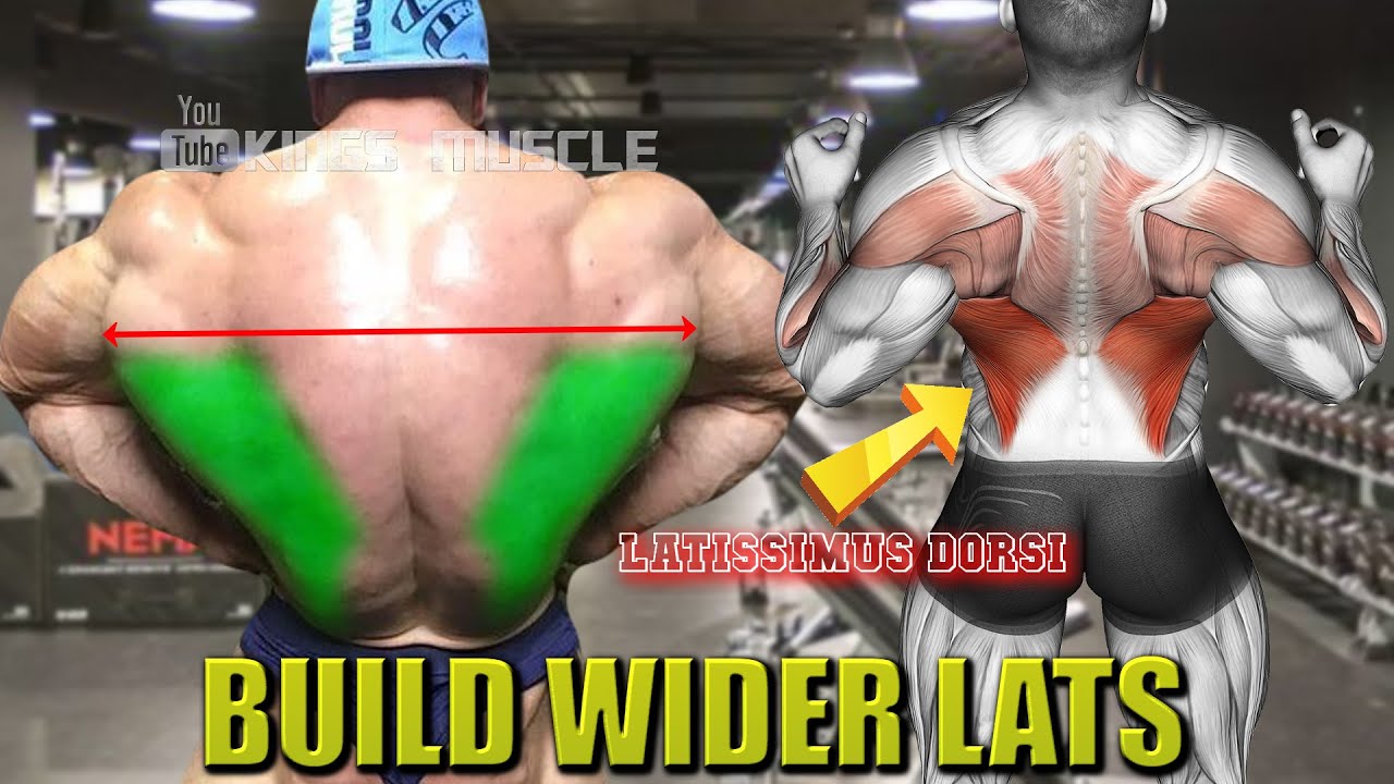 Top 6 Lat Exercises for BACK WIDTH - YouTube