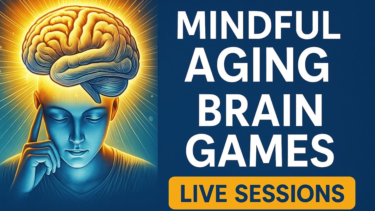 LIVE Brain Game for Adults | Mindful Aging Workbook Puzzles #1 & #2 for ...