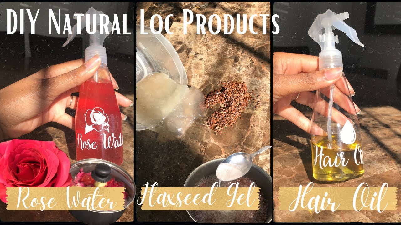 DIY Natural Hair Products for Locs - YouTube
