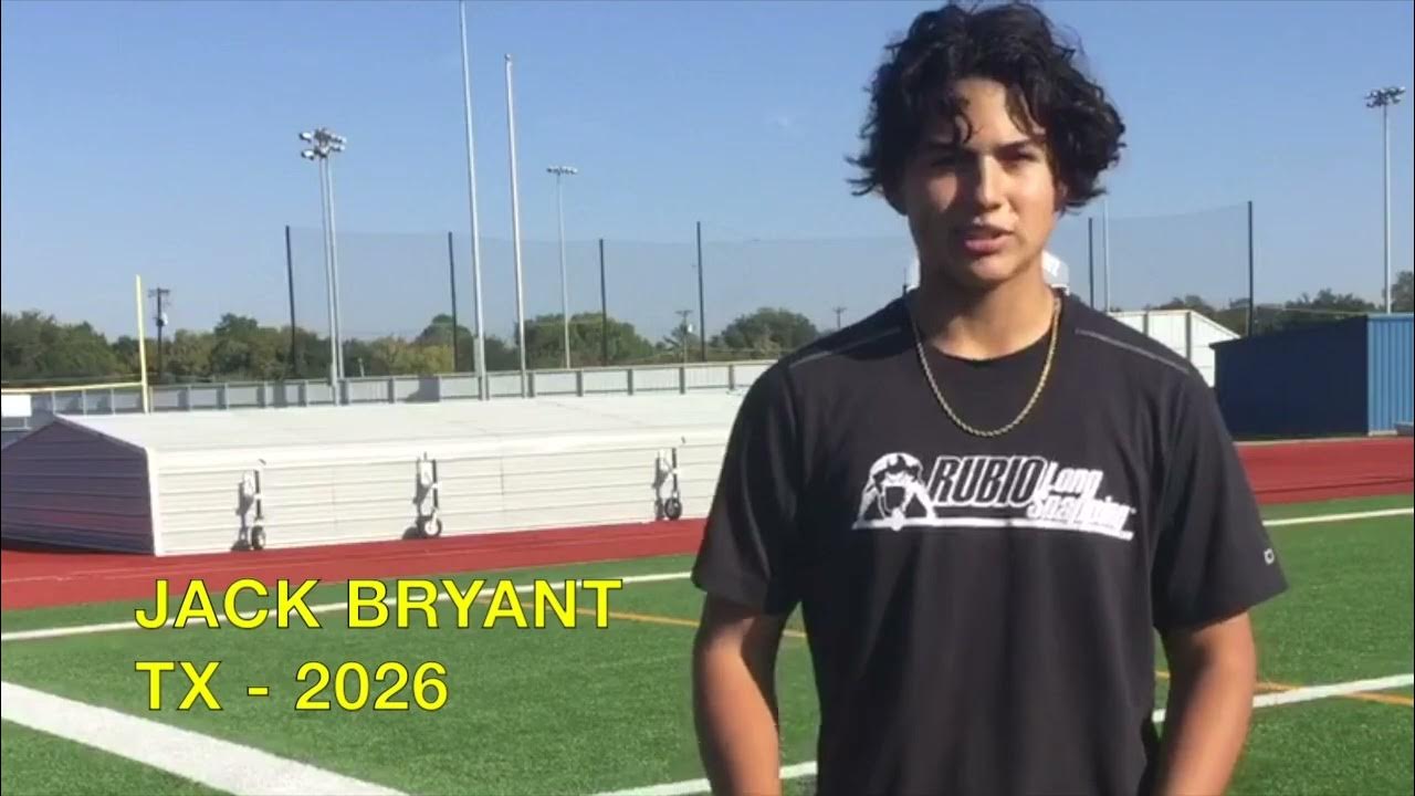 Rubio Long Snapping, Jack Bryant, October 2022 - YouTube