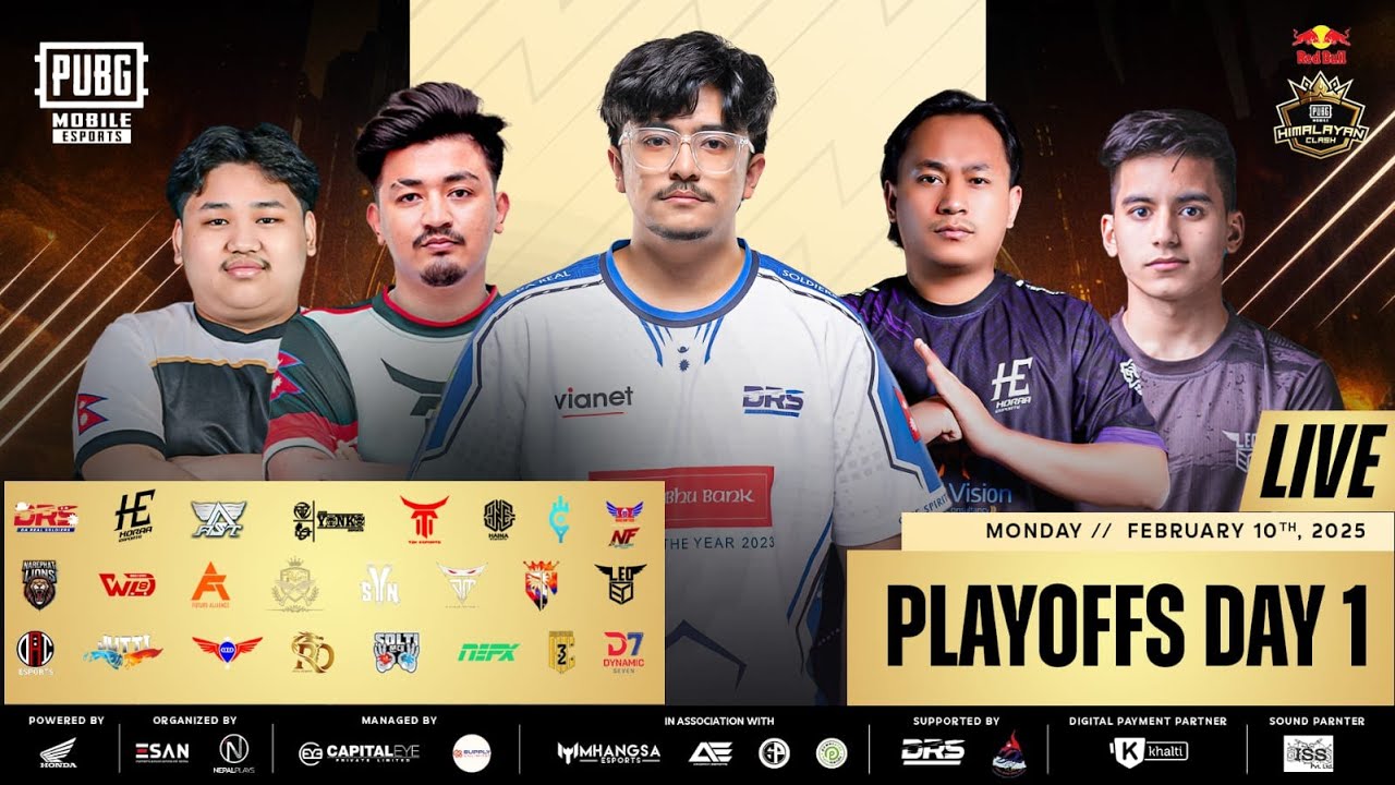 [RE-STREAM] Red Bull PUBG Mobile Esports Himalayan Clash 2025 ...