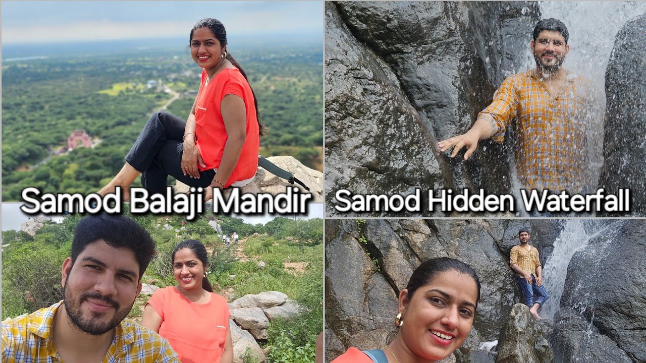 Samod Balaji Temple (chomu) | Samod Hidden Waterfall #Vlog 160 - YouTube