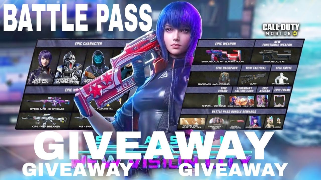 CODM! BattlePass Giveaway | 100 Subs Completed🤗😍 | COD Mobile - YouTube