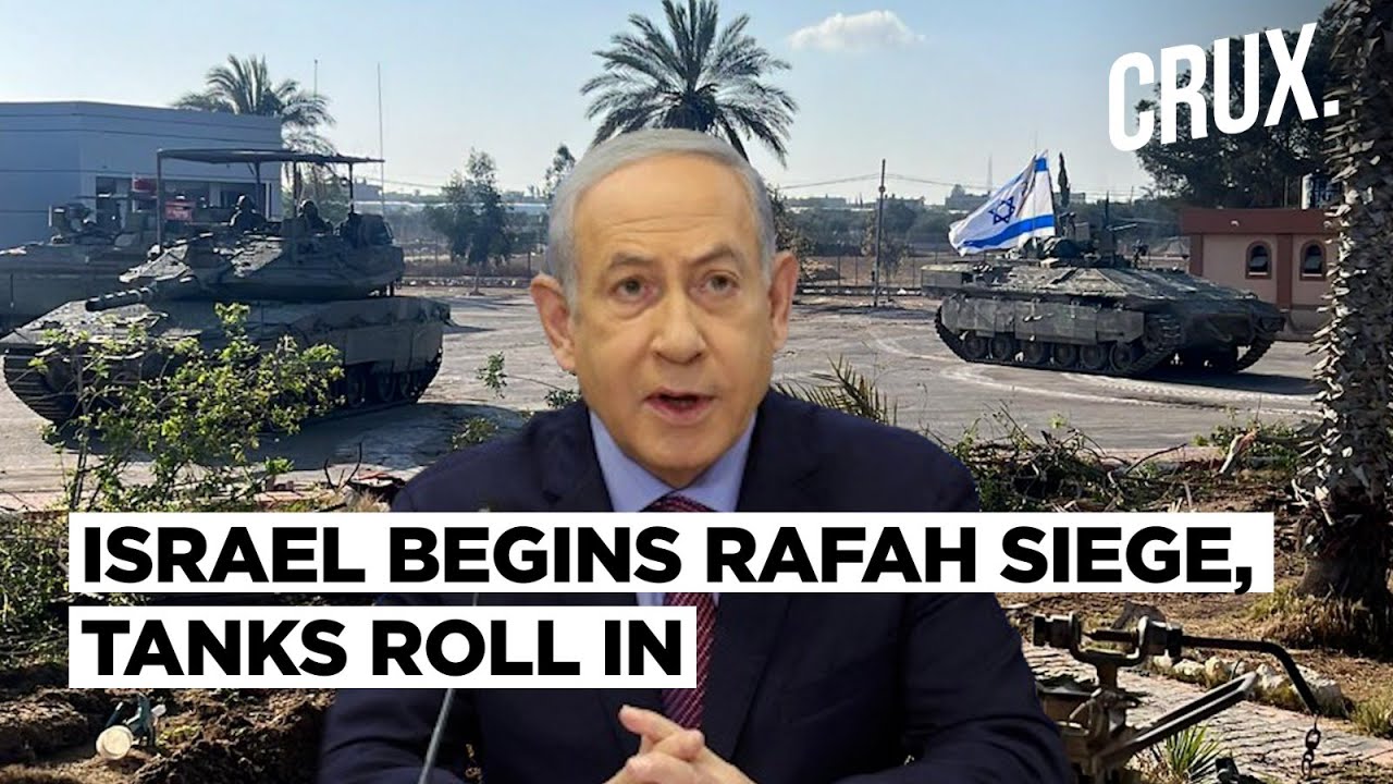Israeli Tanks Enter Rafah, IDF In "Operational Control" Of Aid Crossing ...
