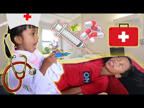 Drama Anak Lucu Main Dokter Dokteran sama Kakak part 6