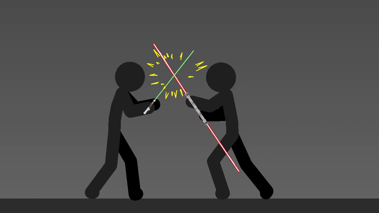Star Wars Battle [Sticknodes] - YouTube