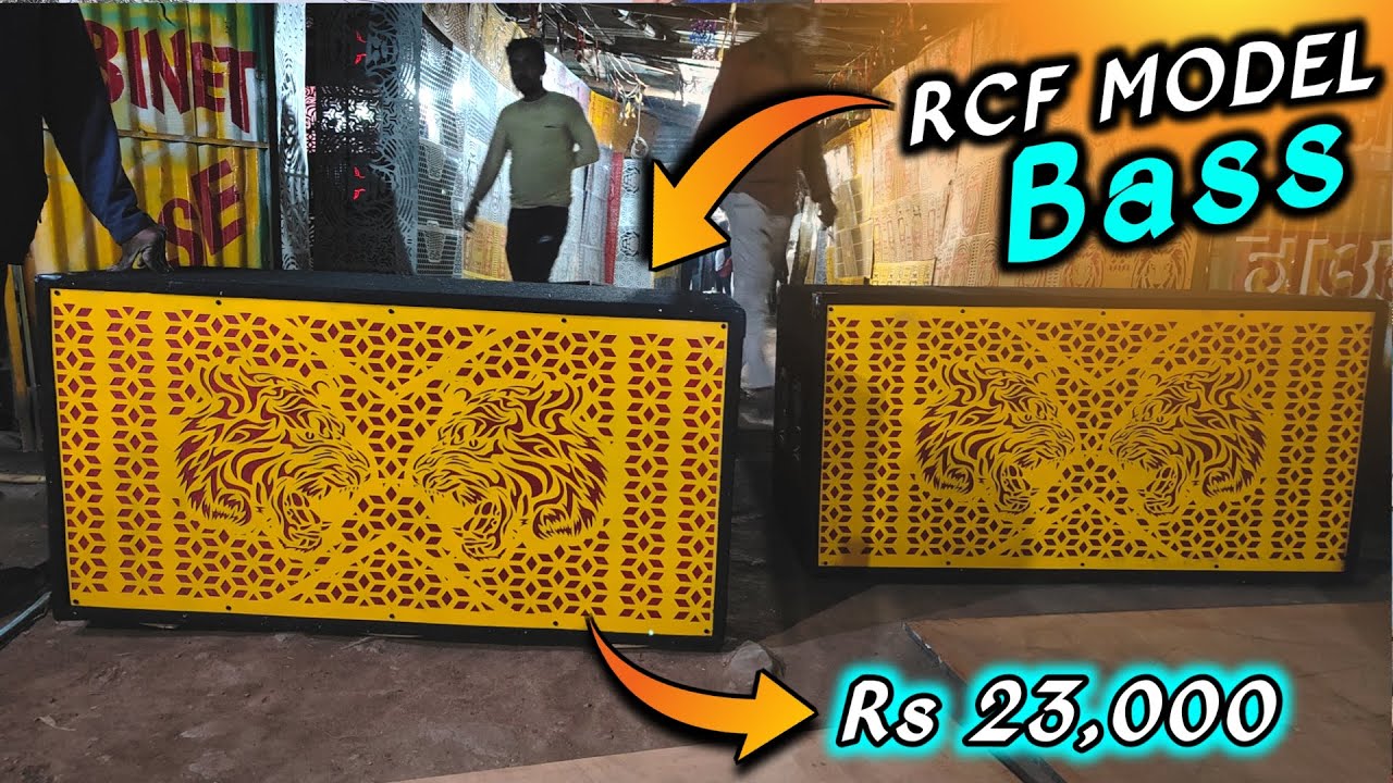 2/18 RCF Model Cabinet Box with price 23,000 | Big offer #dj_army_setup ...